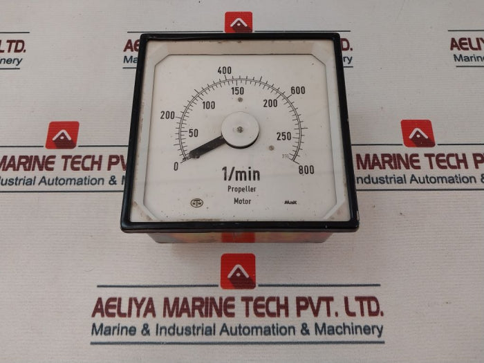 Noris-tachometerwerk 0-800 1/Min Prq144 Techo Meter – Aeliya Marine