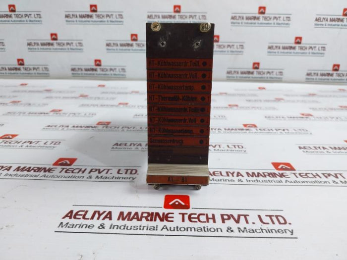 Noris Norimos 1000 A1 Pcb Rack Panel / Output B Sa 387/1 – Aeliya Marine