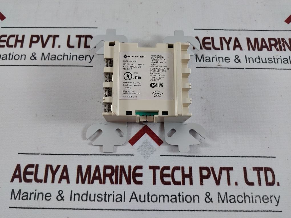 Notifier Iso-x Fault Isolator Module 15-32Vdc – Aeliya Marine