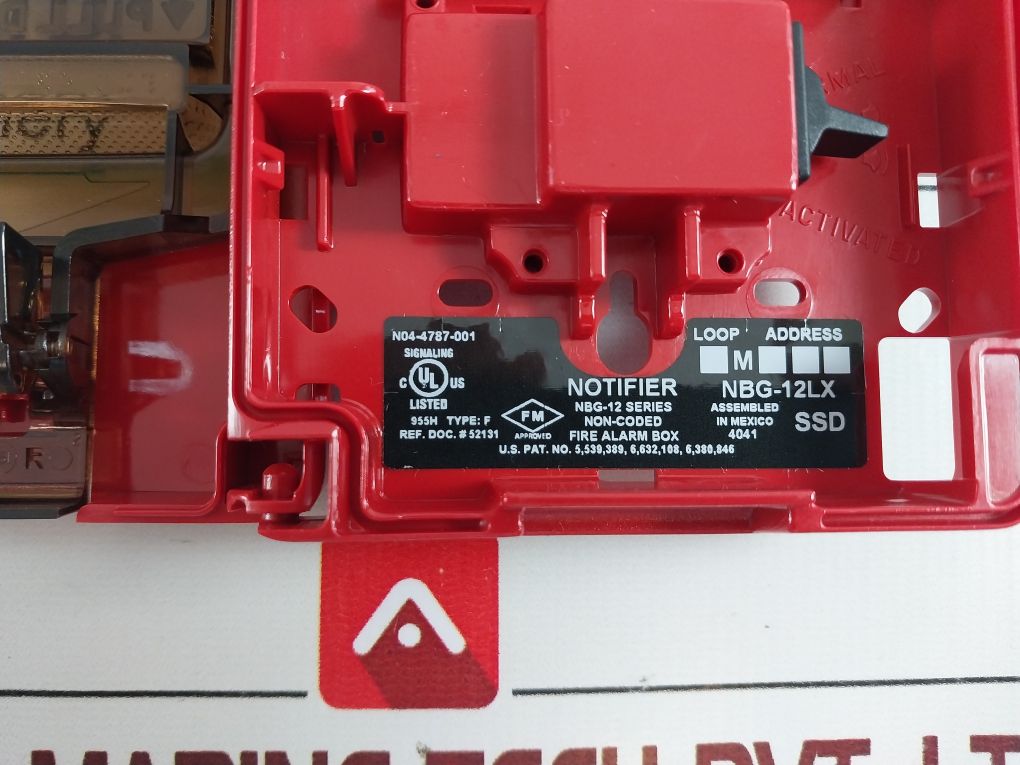 Notifier Nbg-12Lx Pull Station Fire Alarm – Aeliya Marine