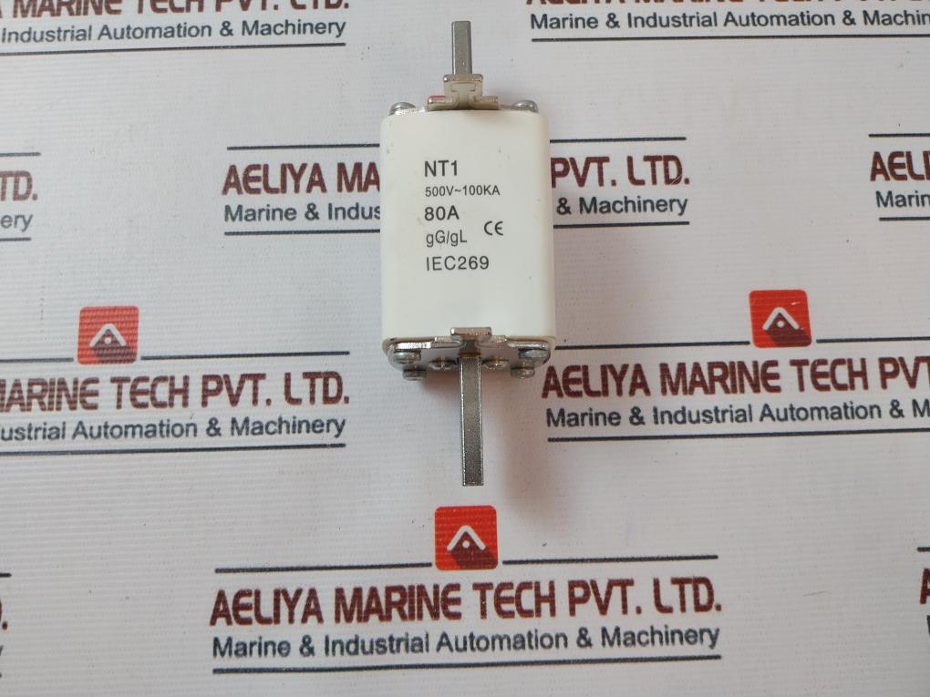 Nt1 500V~100Ka Fuse 80A Gg/Gl – Aeliya Marine