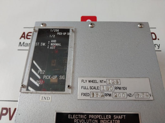 Nunotani Keiki Pa-spa Electric Propeller Shaft Revolution Indicator Co ...