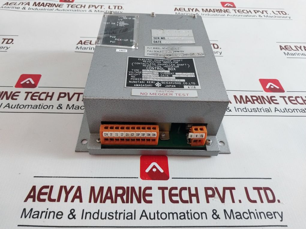 Nunotani Pa-spa Electric Propeller Shaft Revolution Indicator Control ...