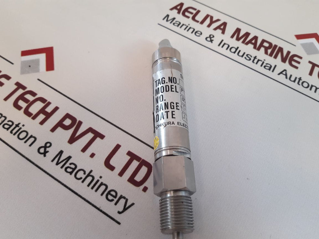 Ohkura Electric Pt 3012Azzz200 Pressure Transmitter – Aeliya Marine