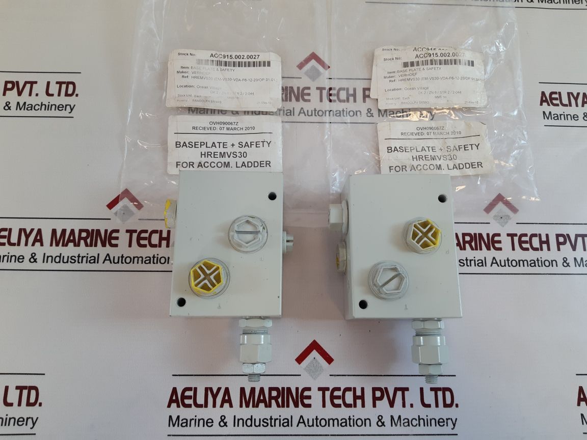 Oil Control EM-VS30-VDA-F6-20 Hydraulic Valve Unit – Aeliya Marine