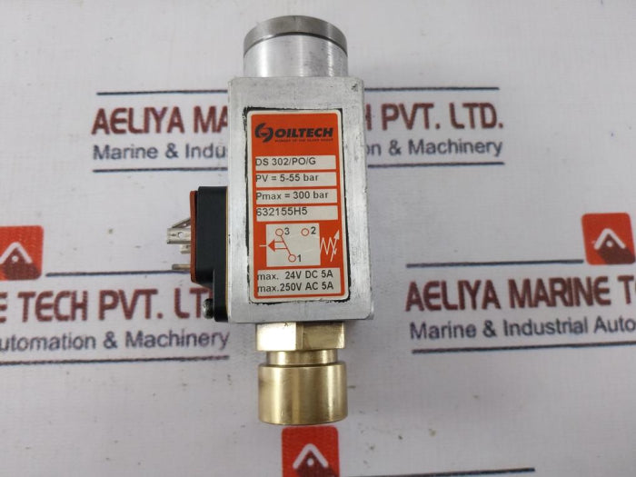 Oiltech Ds 302/Po/G Pressure Switch 300 Bar 24Vdc 5A/250Vac 5A – Aeliya ...