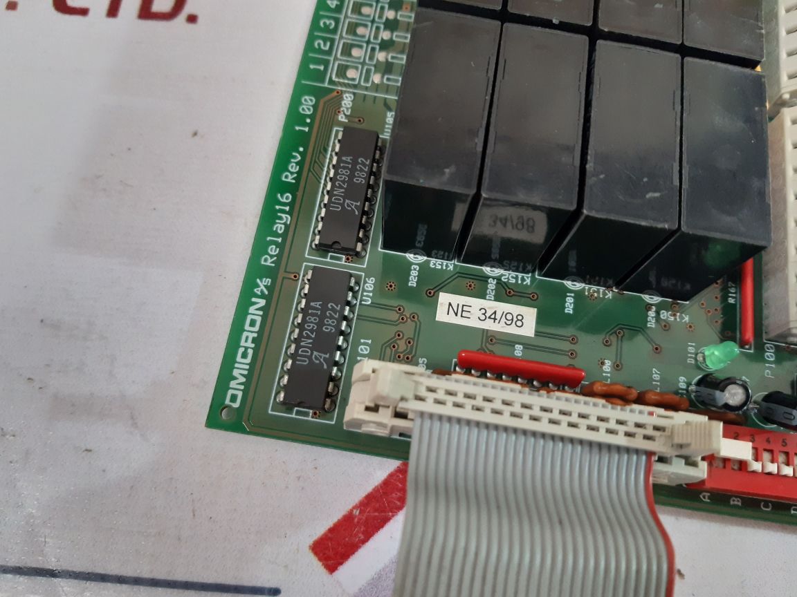 Omicron Relay16 Rev. 1.00 Pc Board – Aeliya Marine