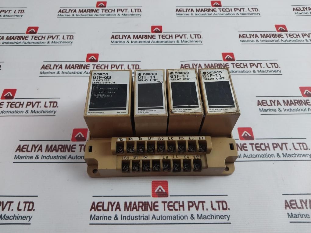 Omron 61F-g3 Floatless Level Switch W/ 61F-11 Relay Unit – Aeliya Marine