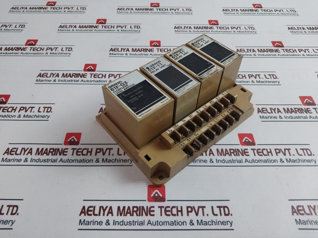 Omron 61F-g3 Floatless Level Switch W/ 61F-11 Relay Unit – Aeliya Marine