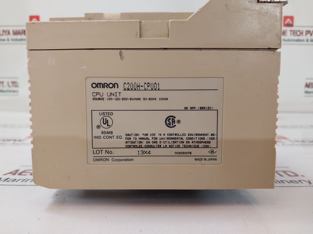 Omron C200H-cpu01 Sysmac C200H Programmable Controller – Aeliya Marine