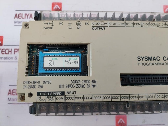 Omron C40K-cdr-d Sysmac Programmable Controller 24Vdc 40W – Aeliya Marine