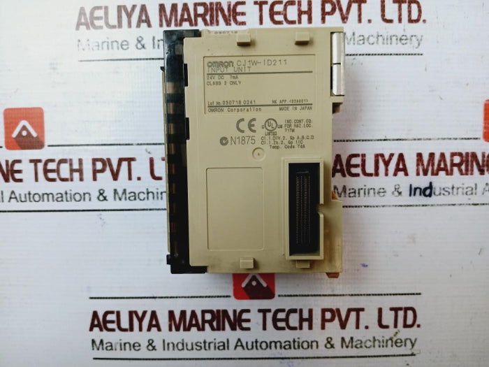 Omron Cj1W-id211 Digital Input Unit – Aeliya Marine