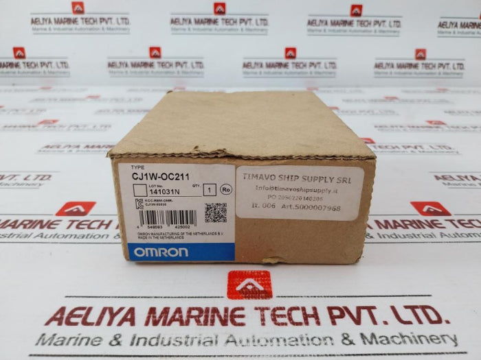 Omron Cj1W-oc211 Programmable Plc Digital Controller Output Unit – Aeliya Marine