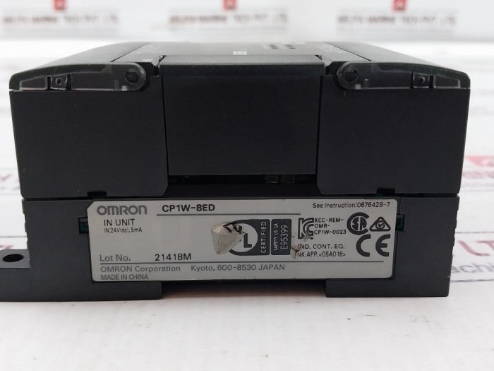 Omron Cp1W-8Ed Plc Input Unit Module 24V Dc 5Ma Kcc-rem-omr-cp1W-0023 – Aeliya Marine