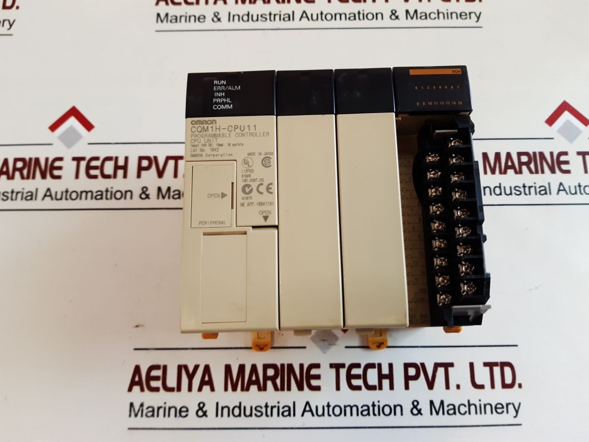 Omron Cqm1H-cpu11 Programmable Controller Cpu Unit – Aeliya Marine Tech ...