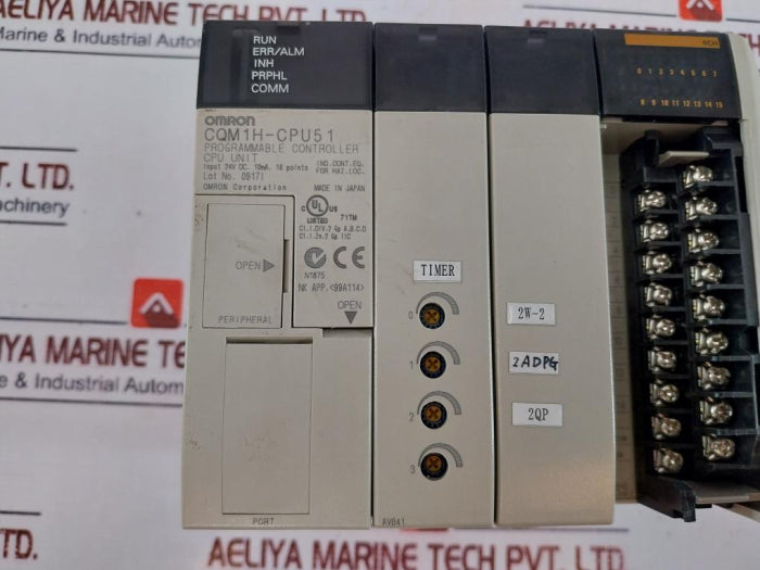 Omron Cqm1H-cpu51 Programmable Controller Cpu Unit 24Vdc 10Ma – Aeliya ...