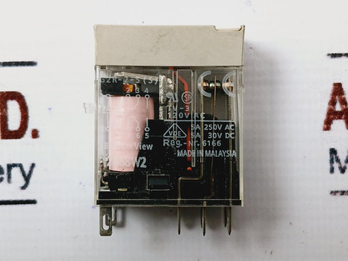 Omron G2R-2-s(S) Plug-in Relay With Socket 5A 230Vac~ – Aeliya Marine