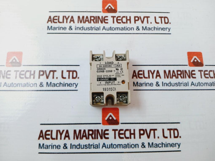 Omron G3Nb-225B-1 Solid State Relay 25A 24-220Vac~ – Aeliya Marine