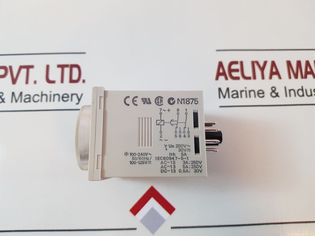 Omron H3Cr-a8E Timer 110Vac – Aeliya Marine