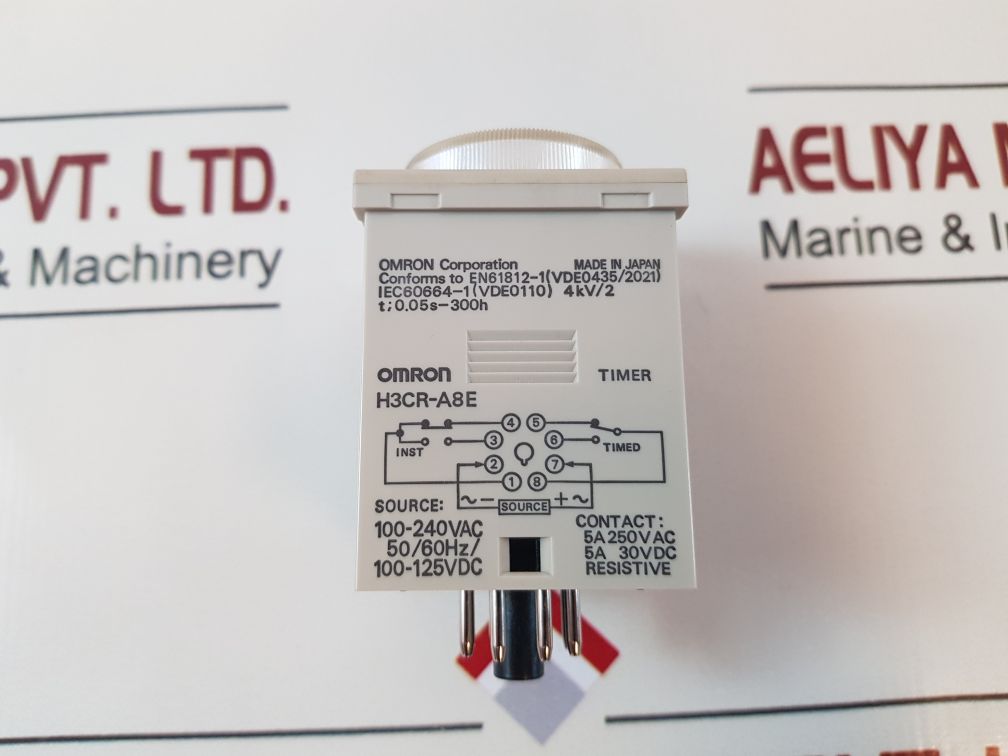 Omron H3Cr-a8E Timer 110Vac – Aeliya Marine
