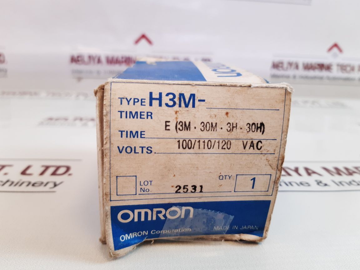 Omron H3M Timer Series E – Aeliya Marine Tech Pvt. Ltd.