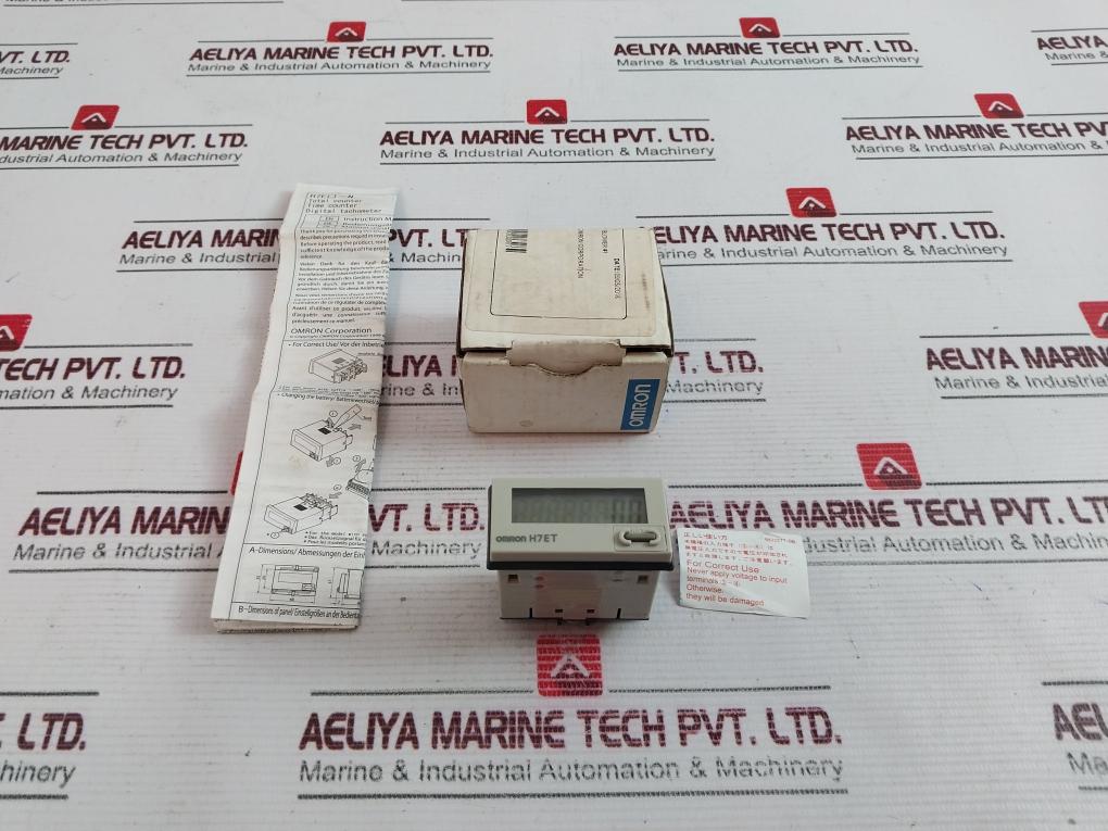 Omron H7Et-nfv Digital Hour Meter 50/60Hz – Aeliya Marine