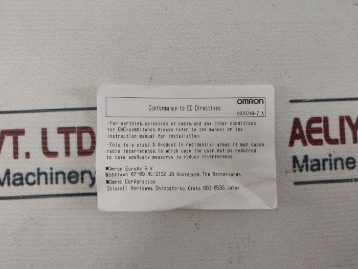 Omron 381-0715 Digital Panel Meter K3GN-PDT2 Dc24V – Aeliya Marine