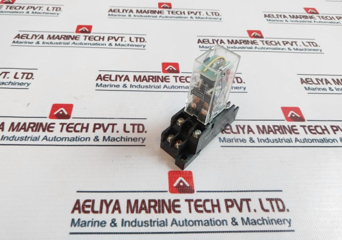 Omron Ly2N-cr Power Relay With Base 200/220 Vac – Aeliya Marine