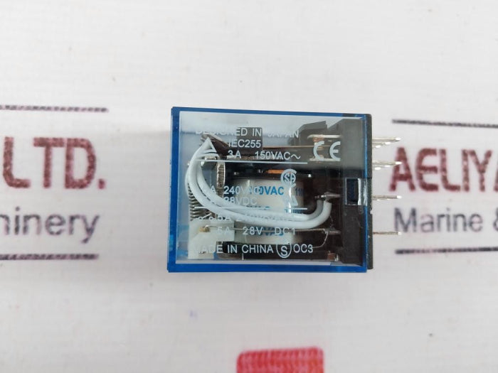 Omron My4N-j General Purpose Relay 3A 150Vac~ 5A 240Vac/5A 28Vdc ...