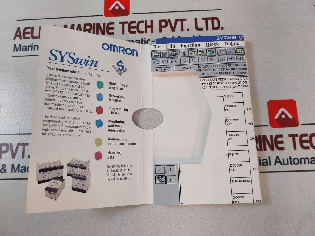 Omron Syswin Cpm Sysmate Factory Software Plc Set – Aeliya Marine