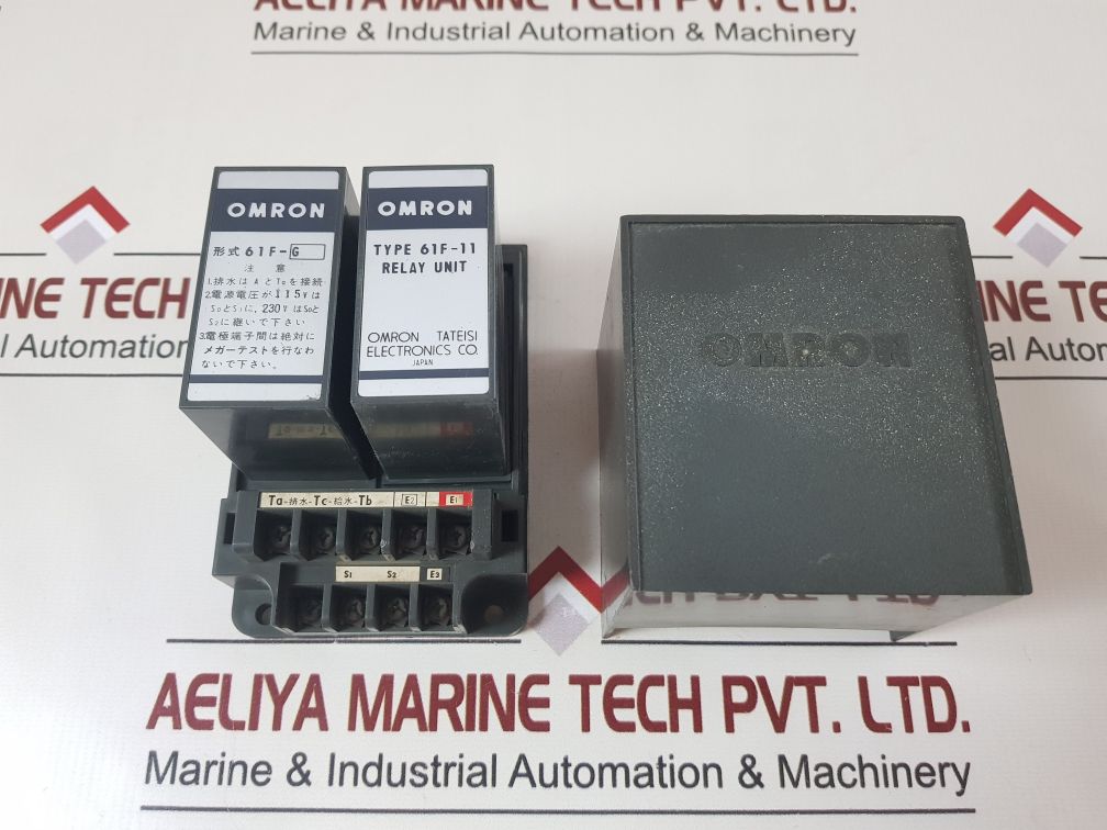 Omron 61F-11 Floatless Level Switch With 61F-g Relay Unit – Aeliya Marine