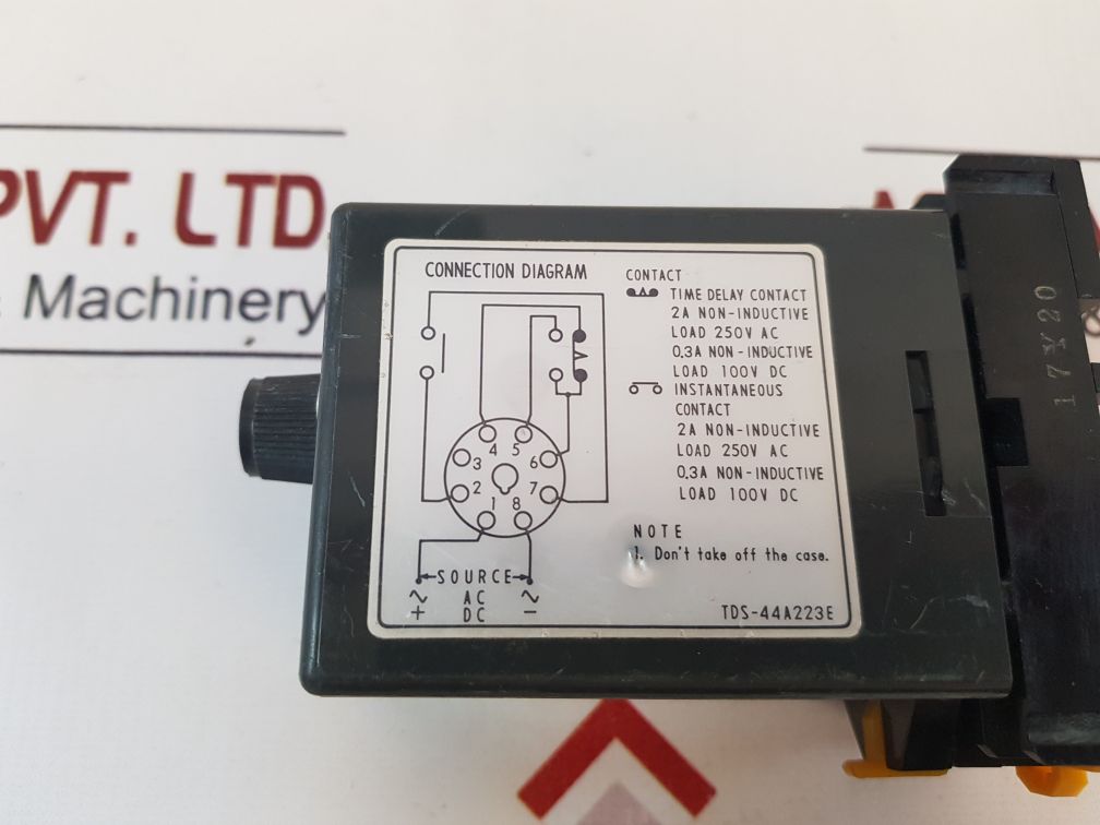 Omron Tds-44A223E Solid State Timer 0 To 10 Seconds – Aeliya Marine