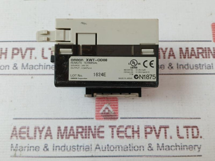 Omron Xwt-od08 Remote Terminal Module 24Vdc 0.5A – Aeliya Marine