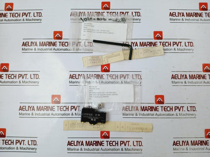 Omron Z-15Gw22-b Limit Switch With Hexagon Wrench Key 00R-000-006 ...