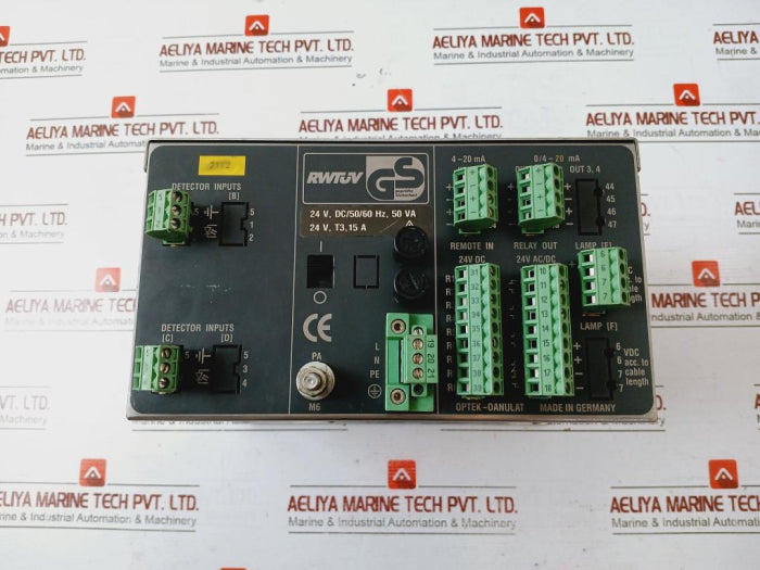 Optek-danulat C4000 Photometric Converter 24V Dc 50/60Hz 50Va T3.15A 0 ...