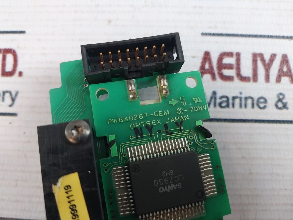 Optrex Pwb40267-cem Pcb For Robot Teach During – Aeliya Marine