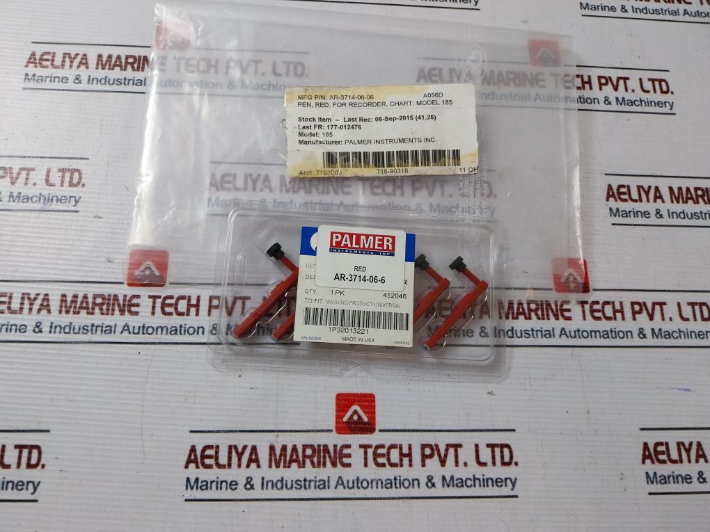 Palmer Instruments 95058204 Red Pen Recorde Chart Ar-3714-066 (1 Packe ...