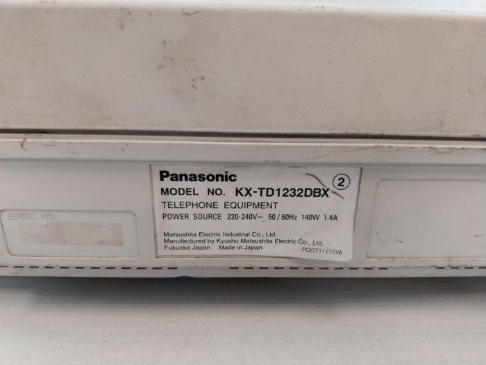Panasonic Kx-td1232Dbx Telephone Digital Super Hybrid System – Aeliya ...