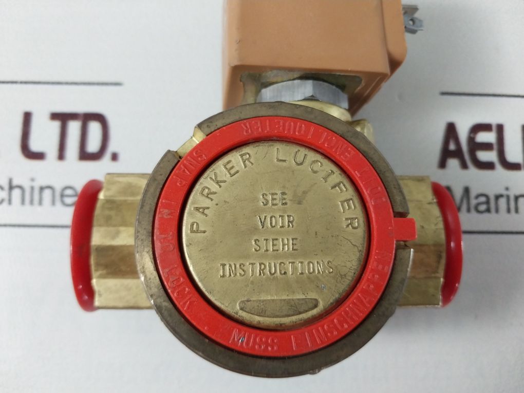 Parker Lucifer 321K46 Solenoid Valve With 483510S6 F Coil – Aeliya Marine