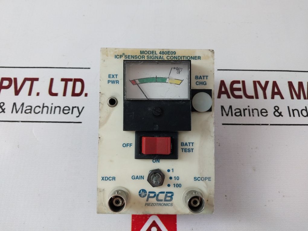 Pcb Piezotronics 480E09 Icp Sensor Signal Conditioner 16937-01 Rev A ...