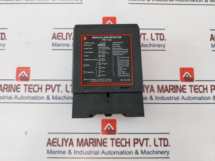 Pd-132 Single Channel Vehicle Loop Detector With Mt740 Base Ac220v ...