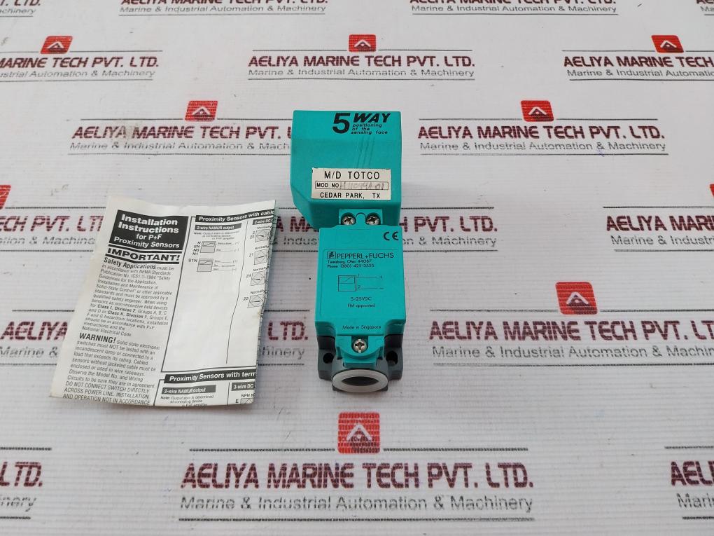 Pepperl+Fuchs H11099A-01 Proximity Sensor 5-25Vdc – Aeliya Marine