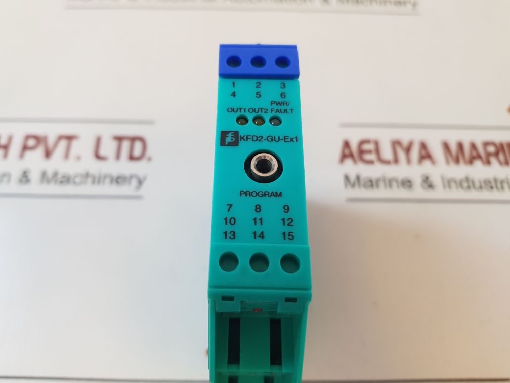 Pepperl+Fuchs Kfd2-gu-ex1 Temperature Trip Amplifier – Aeliya Marine