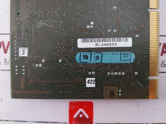 Perkinelmer Optoelectronics 95510214 Pci Frame Grabber Interface Board ...