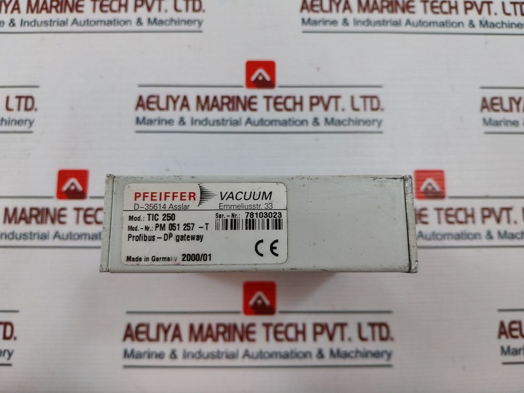 Pfeiffer Vacuum Tic 250 Profibus Converter Gateway Pm 051 257-t ...