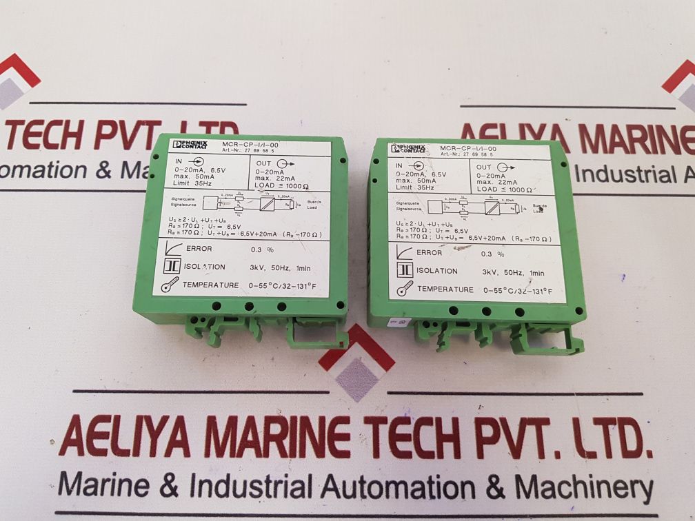 Phoenix Contact MCR-CP-I/I-00 Loop Powered Isolator – Aeliya Marine