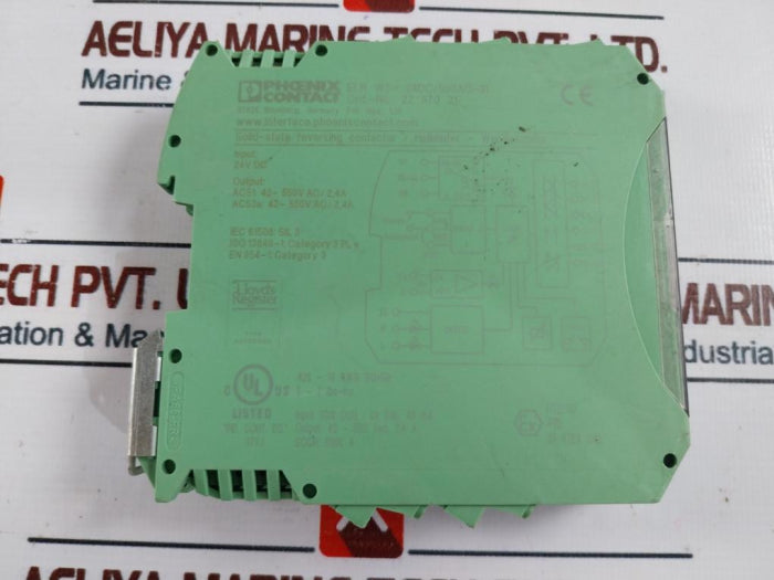 Phoenix Contact Elr W3-24Dc/500Ac-2I Solid-state Reversing Contactor 2 ...