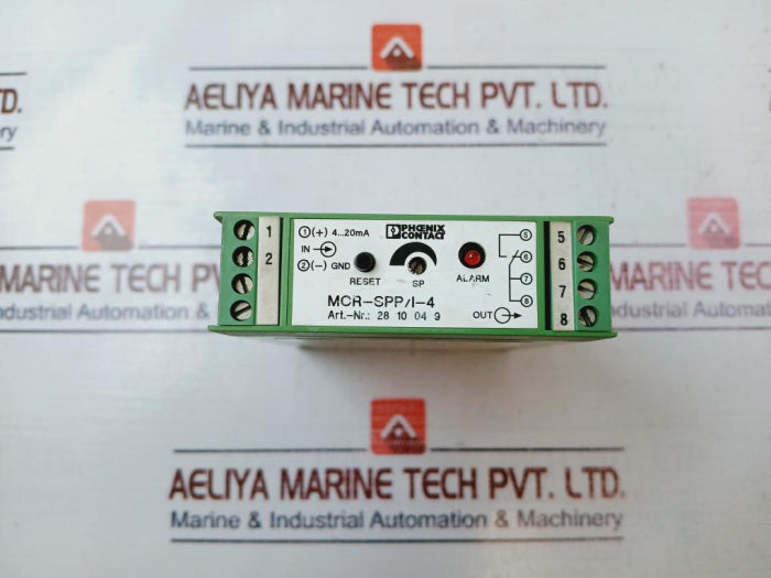 Phoenix Contact Mcr-spp/I-4 Loop Powered Alarm Module – Aeliya Marine