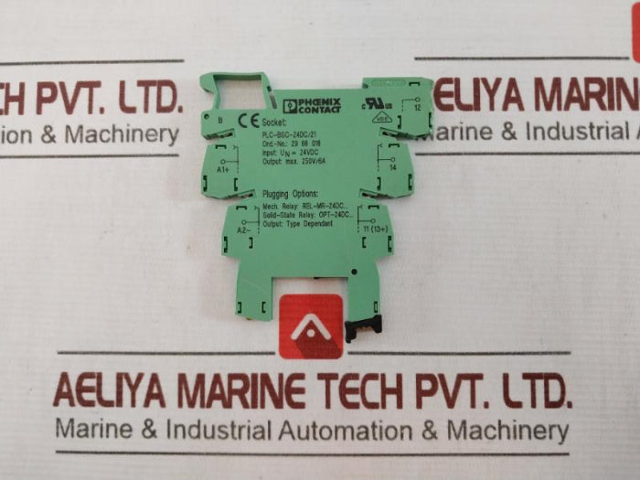 Phoenix Contact Plc-bsc-24Dc/21 Relay Module 24Vdc 250V/6A – Aeliya Marine