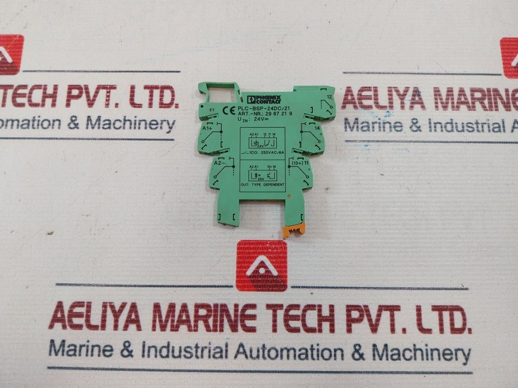 Phoenix Contact Plc-bsp-24Dc/21 Relay Base – Aeliya Marine